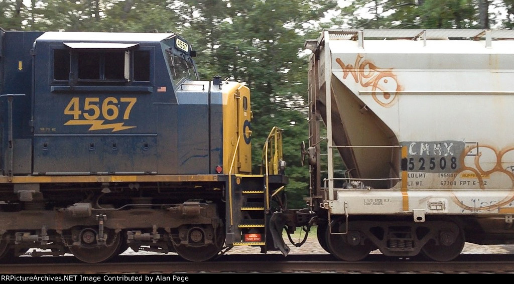 CSX SD70MAC 4567